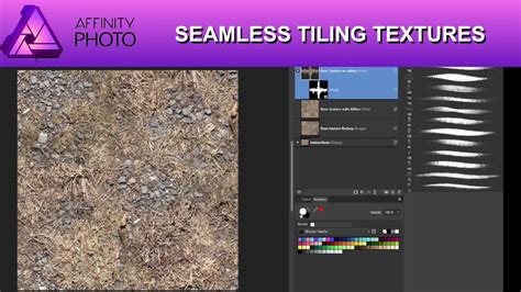 Affinity Photo Tutorial Seamless Tiling Textures YouTube