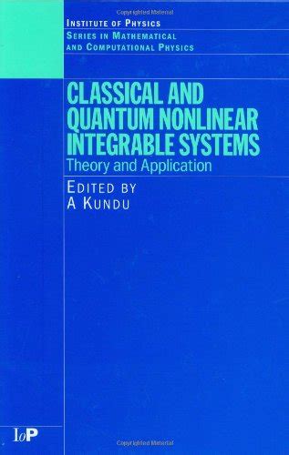 『classical and quantum nonlinear integrable systems theory 読書メーター