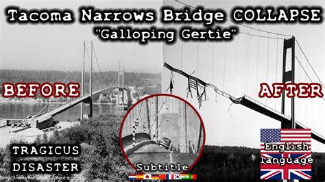 The Collapse Of Tacoma Narrows Bridge Galloping Gertie N Td