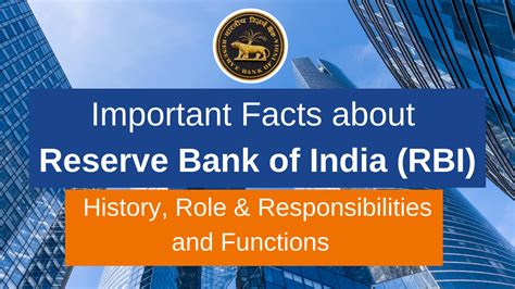 Reserve Bank Of India RBI And Its Functions