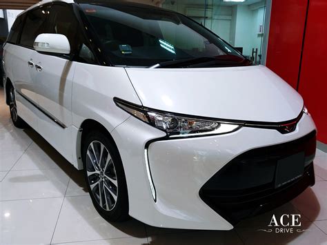 Toyota Estima Aeras Premium Car Rental Leasing In Singapore