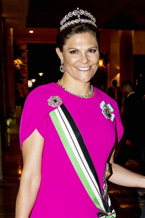 Photo Victoria de Suède avait choisi une magnifique robe rose pour le