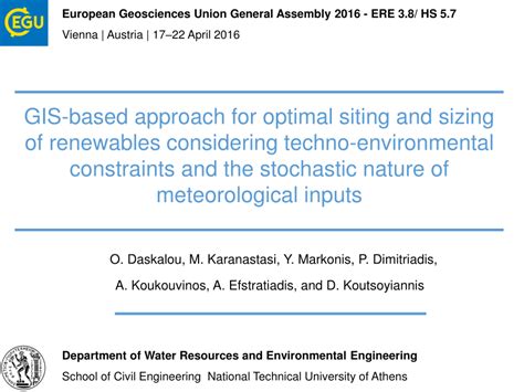 pdf gis based approach for optimal siting and sizing of renewables considering techno