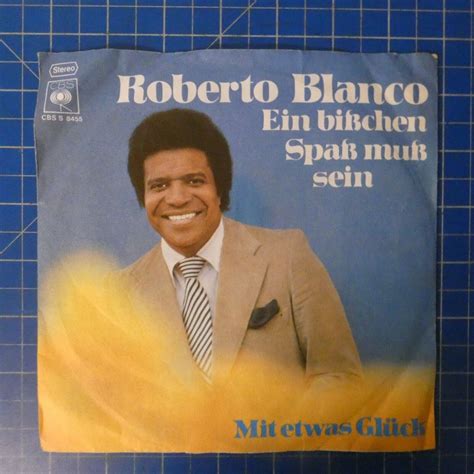 Roberto Blanco Ein bißchen Spaß muß sein CBS S8455 B24781 eBay