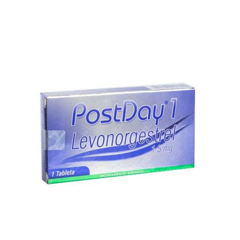 Postday Levonorgestrel Mg Lafrancol Caja X Tableta