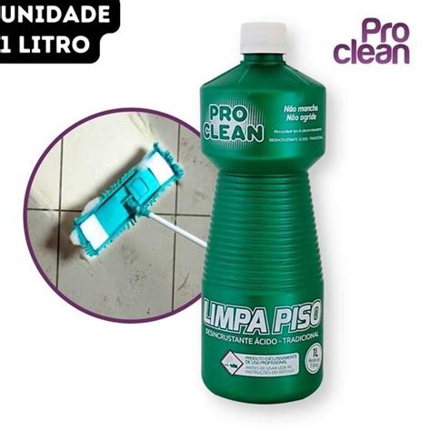 Limpa Piso Desincrustante Removedor De Sujeiras E Encardidos Pro Clean