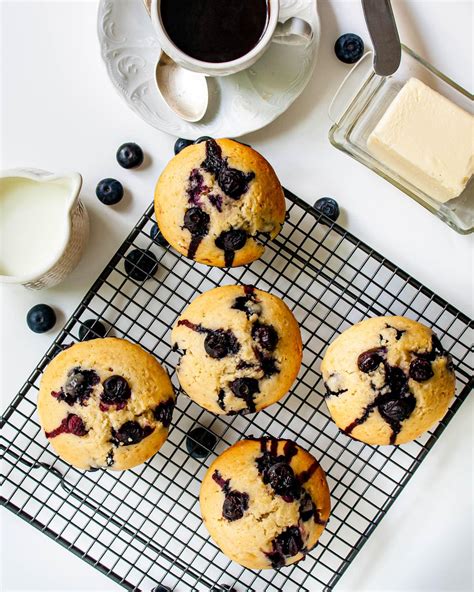 Bakery Style Blueberry Muffins Craving Home Cooked