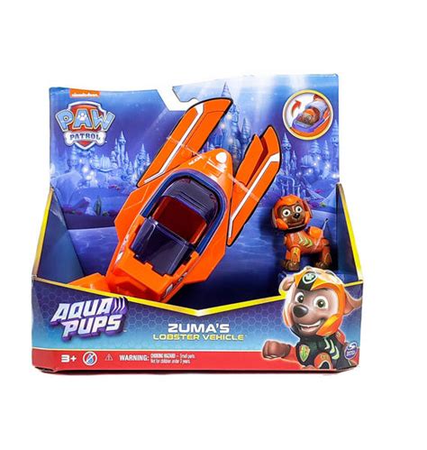 PSI PATROL AQUA PUPS ZUMA POJAZD HOMAR FIGURKA Dla chłopca