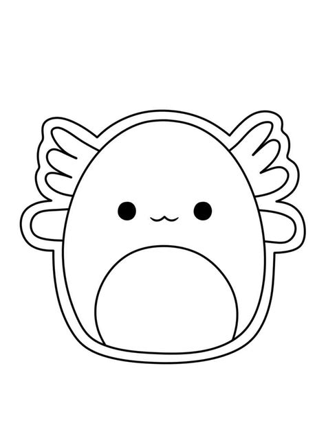 Раскраски Сквиши Squishmallows Лучшая Фото Подборка