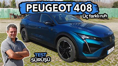 Yeni Peugeot 408 test sürüşü 2023 Göründüğü kadar dinamik mi YouTube