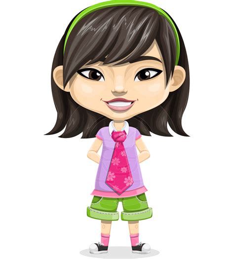 Asian Woman Cartoon