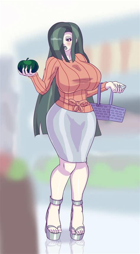 1298313 Safe Artistannon Marble Pie Human Basket Big Breasts Bimbo Blushing Breasts