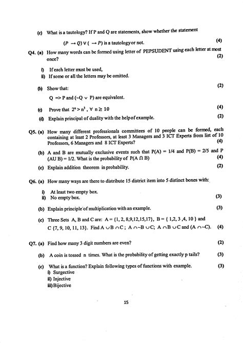Solution Ignou Bca Assignment Second Semester For Discrete