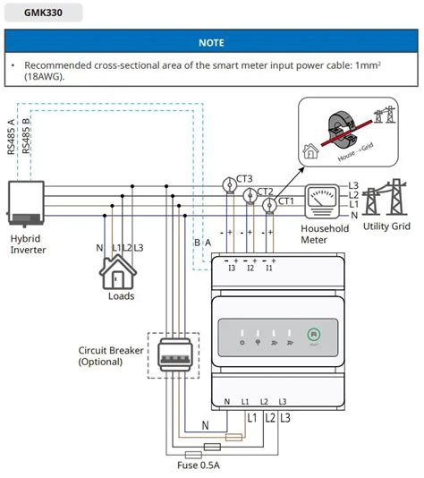 Goodwe Gmk Smart Meter Installation Guide