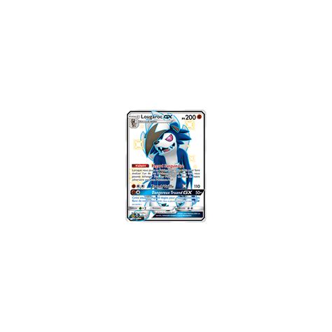 Découvrez Lougaroc carte Chromatique rare GX de la série Destinées