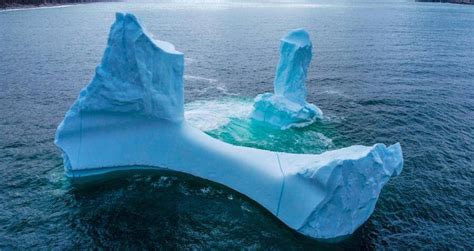Locals In Dildo Canada Find Penis Shaped Iceberg In Their Bay