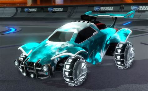Rocket League Titanium White Octane Design With Dissolver Titanium