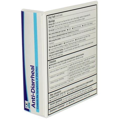 Quality Choice Loperamide Hydrochloride Anti Diarrheal Caplets 2 Mg
