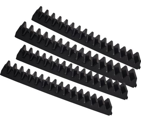 4 Gomos De Nylon 30cm Cremalheira Para Motor Dz Industrial