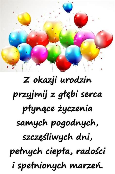 Pin von Izabela Marek auf zyczenia Geburtstagswünsche Geburtstag