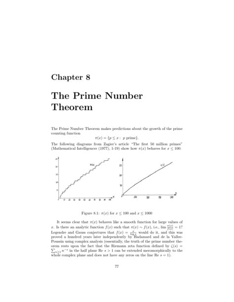 the prime number theorem