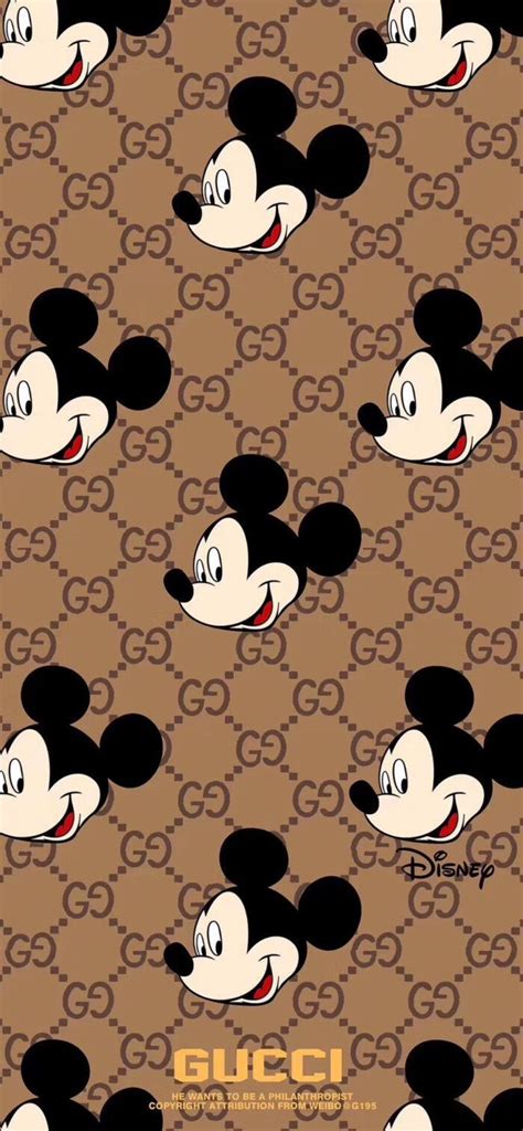 Gucci Mickey Mouse Wallpapers Wallpaper Cave