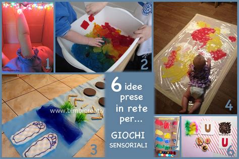 6 Idee Prese In Rete Per Giochi Sensoriali
