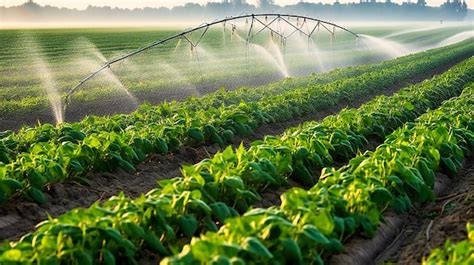 Premium AI Image An Evocative Image Of An Efficient Irrigation System