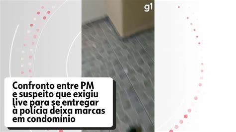 V Deo Confronto Entre Pm E Suspeito Que Exigiu Live Para Se Entregar