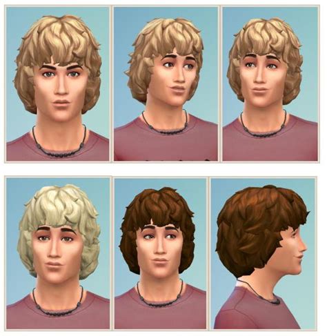 Curly Male Hair Sims 4 Litomulti