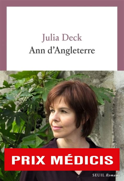 Prix Médicis 2024 Julia Deck lauréate pour son roman Ann d