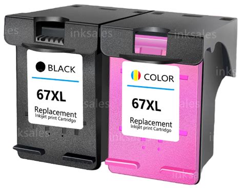 4x Generic 67XL 67 XL Ink For HP DeskJet 2300 2700 2722 4120 4122 Envy