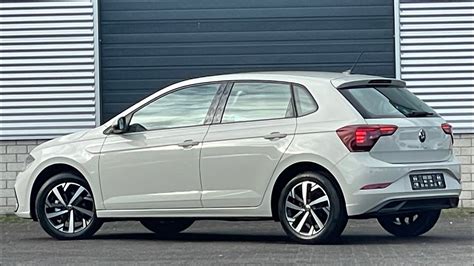 Volkswagen NEW Polo Life 2022 In 4k Ascot Grey 15 Inch Essex Walk