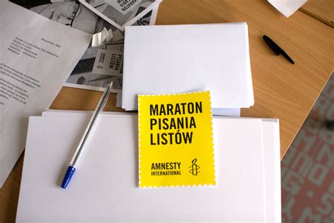 IB Raszyńska Maraton pisania listów Amnesty International