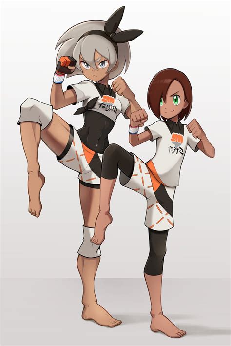 Bea And Victor Pokemon And More Drawn By Mr Thunderigor Danbooru
