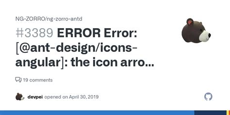 error error [ ant design icons angular] the icon arrow left o does not exist or is not