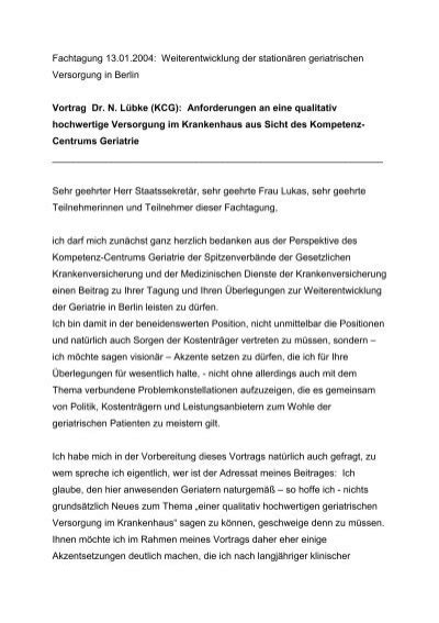 Sehr geehrter Herr Staatsekretär sehr geehrte Frau Lukas sehr