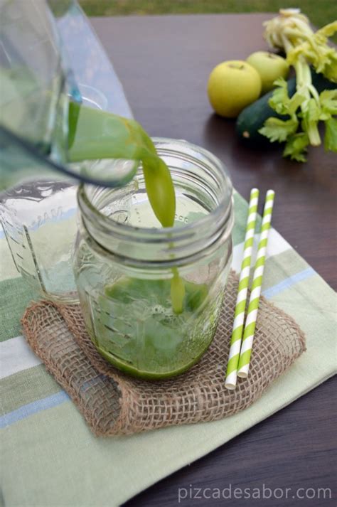 Jugo Verde Saludable Pizca De Sabor