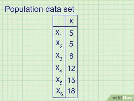 3 Ways To Calculate Variance WikiHow