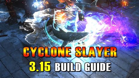 Poe Builds Cyclone Slayer Duelist Full Build Guide For