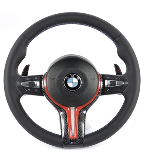 Crawford Car Accessories BMW M SPORT STEERING WHEEL WITH RED TRIM