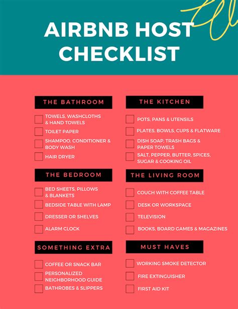 Airbnb Cleaning Checklist Template Web To Make Your Cleaning Routine
