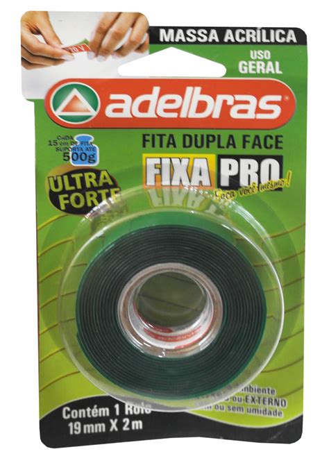 Fita Dupla Face Adelbras Massa Acrílica CampFestas