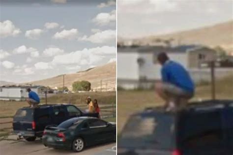Eagle Eyed Google Maps User Spots Naked Cowboy With Guitar On Busy