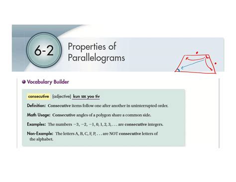 PDF Lesson 6 2 6 3 Properties Of Parallelograms DOKUMEN TIPS