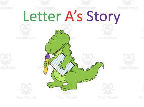 Alphabet Story Book For Letters A Z By Teach Simple