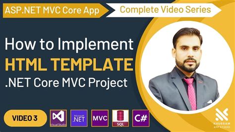 How To Implement An Html Template In Asp Net Core Mvc Step By Step
