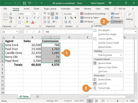 How To Protect A Worksheet In Microsoft Excel