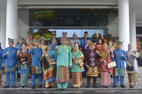 Danrem 045 Gaya Hadiri Upacara HUT Ke 22 Provinsi Babel
