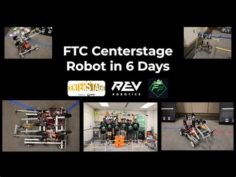 Ftc Robot In Days Centerstage Youtube